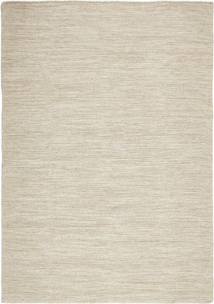 Linea Natura Handwebteppich, Beige, Textil, Uni, rechteckig, 160x230 cm, leicht zusammenrollbar, Teppiche & B&ouml;den, Teppiche, Moderne Teppiche