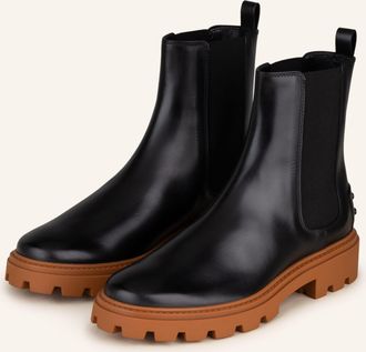 Tod's Tods Chelsea-Boots schwarz
