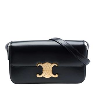 Celine Pre-owned Sac bandouli&egrave;re vintage - Femme - Pre-owned - Noir - Taille: ONE Size