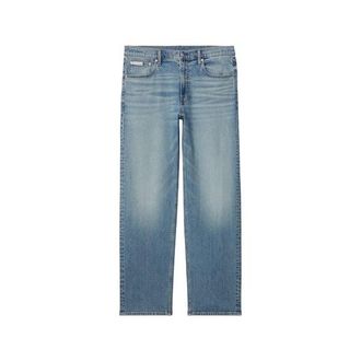 Calvin Klein Jean droit d&eacute;lav&eacute; en coton