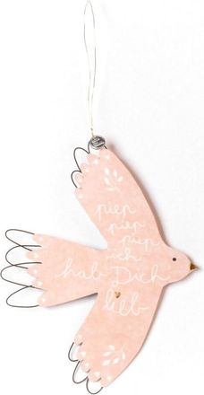 Good old Friends Ornament Seelenvogel Piep piep piep ich hab Dich lieb