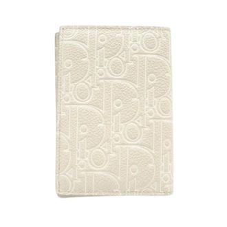 Dior Porte-cartes professionnel Pre-owned - Homme - Pre-owned - Beige - Taille: ONE Size