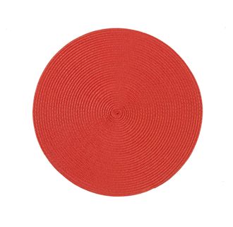 Stuco Tischset rund Polypro rot, 6 St&uuml;ck. 2003-1