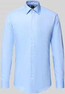 HUGO BOSS Slim Fit Businesshemd aus Baumwoll-Mix Modell HANK