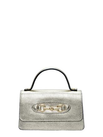 Isabella Rhea Gold Rindsledertasche