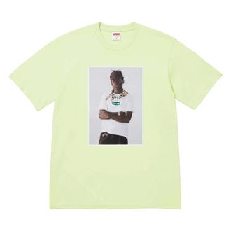 SUPREME Klassisches T-Shirt - - Tops - Herren - Gr&uuml;n - S