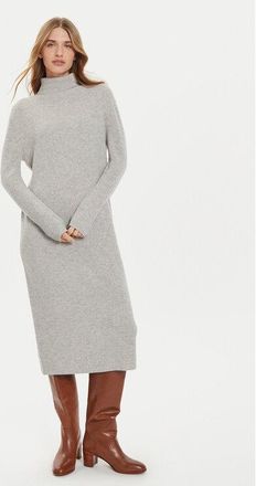 Tommy Hilfiger Strickkleid WW0WW43080 Grau Regular Fit