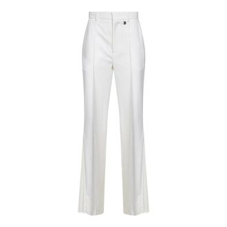 Giuseppe Di Morabito Femme, Pantalons, Blanc, Taille: 40 FR Pantalon &Eacute;vas&eacute; Pliss&eacute;
