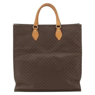 Celine Pre-owned Vintage Canvas Tote Bag - - Pre-owned - Damen - Braun - ONE SIZE