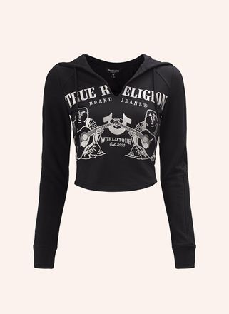 True Religion Hoodie schwarz