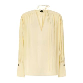 Pinko Asola Bluse - - Blouses & Shirts - Damen - Gelb - S