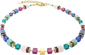 Coeur de Lion Halskette - GeoCUBE Precious Statement Halskette - Gr. unisize - in Mehrfarbig - f&uuml;r Damen