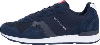 Tommy Hilfiger Herren Maxlite Mix Fm0fm05830 Low Top, Blue (Desert Sky), 45.5 EU