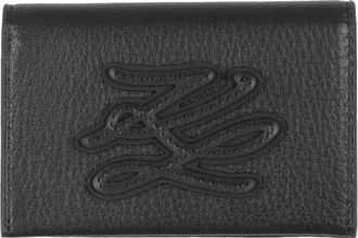 Karl Lagerfeld K/AUTOGRAPH PATCH BIFOLD CARDHOLDER