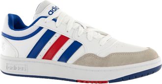 adidas Adidas Herren Hoops 3.0 Shoes, Cloud White/Lucid Blue/Better Scarlet, 38 2/3 EU