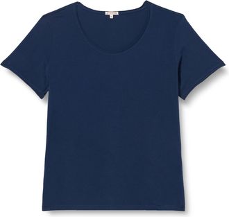 Timezone Damen Basic T-Shirt, blau, XX-Large