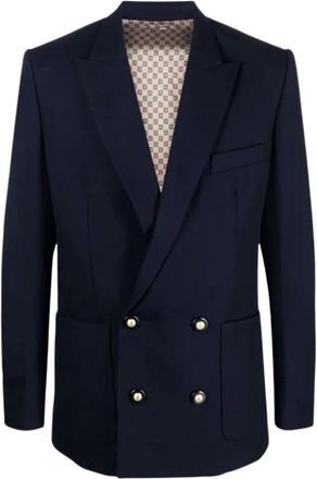 Balmain Homme, Costumes, Bleu, Taille: L Formal Blazers