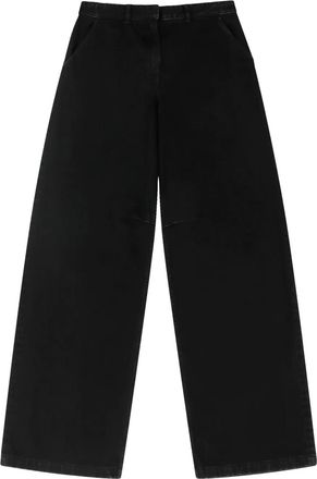 Entire studios Hose mit weitem Bein - Schwarz