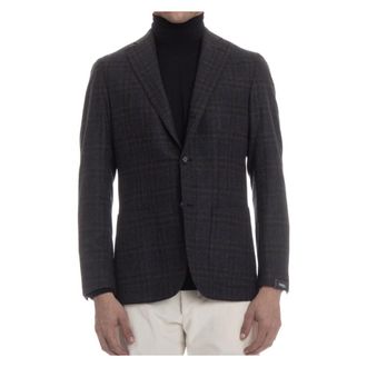 Barba Woll-Kaschmir-Jacke Drei Kn&ouml;pfe - - Jackets - Herren - Mehrfarbig - 2XL