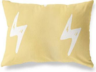 Bonamaison Le Jardin du Lin Kissenbezug Zierkissenbezug Motiv Zufälliges Kissenbezug, Für Bett, Auto, Sofa, Haus, Wohnzimmer, Schlafzimmer, Dekoration, 45x60 Cm 