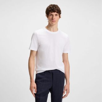 HUGO BOSS Tiburt 240 T-Shirt f&uuml;r Herren (Wei&szlig;)