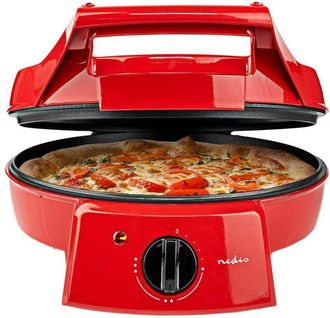 Nedis Pizzabacker grill 30cm einstellbare temperaturregelung 1800 w