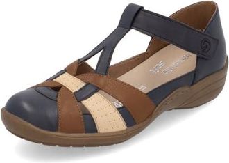 Remonte Ballerines Loose Insert pour Femme R7601, Bleu Combi 14, 8.5 UK