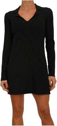 Blugirl Femme, Robes, Noir, Taille: 38 FR Abito Nero