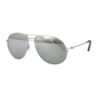 Moncler unisex, Accessoires, Gris, Taille: 58 MM Lunettes de soleil pilote Flyze