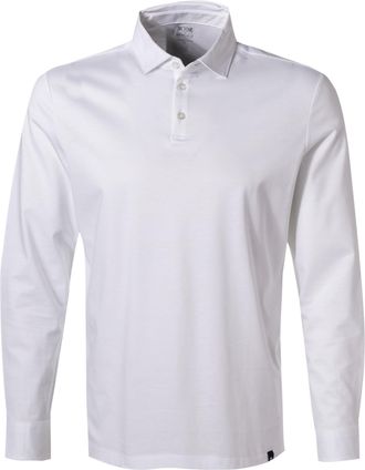 Boggi Milano Herren Polo-Shirt weiß