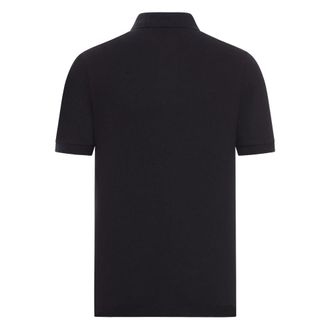 Stone Island Logo-Patch Polo - Black