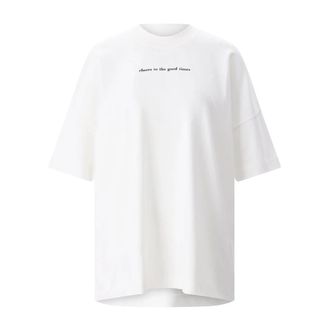 Riani Grafik T-Shirt - - Tops - Damen - Wei&szlig; - L