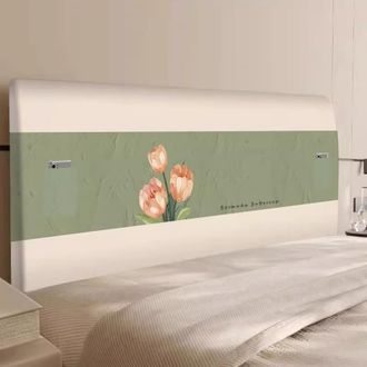 Generic Kopfteilbezug Staubschutzbezug Moderner, Dehnbarer Bett Zur&uuml;ck Schutz Elastischer All-Inclusive-Bettkopfteil Bezug F&uuml;r Einzel,Doppel,Kingsize-Betten F