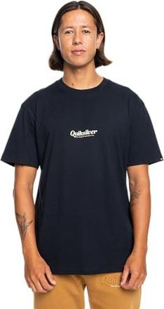 Quiksilver QS Simple Lettring - T-Shirt &agrave; Manches Courtes pour Homme