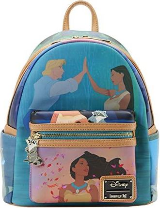 Loungefly disney pocahontas princess scene mini sac &agrave; dos, multicolore, s