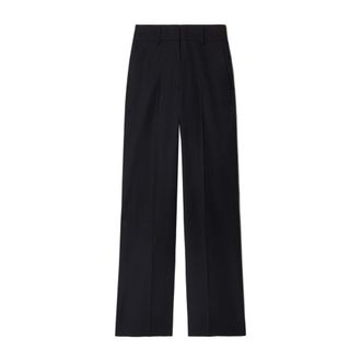 Off-white Weit geschnittene- taillierte Hose - - Trousers - Damen - Schwarzk - M