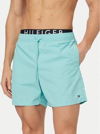 Tommy Hilfiger Badeshorts UM0UM03749 T&uuml;rkisfarben Regular Fit