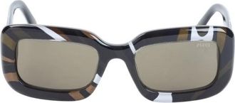 Pucci Femme, Accessoires, Noir, Taille: ONE Size Lunettes de soleil rectangulaires