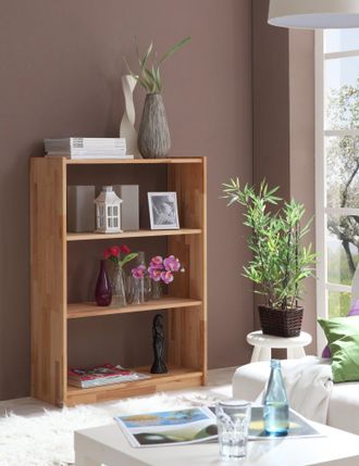 Ticaa Ticaa Standregal Simon Buche massiv 3X Fächer