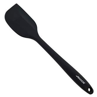 Arcos Professionelle Ger&auml;te - Silikon Spatel - Gr&ouml;&szlig;e 280 mm - HandGriff Metall Farbe Schwarz