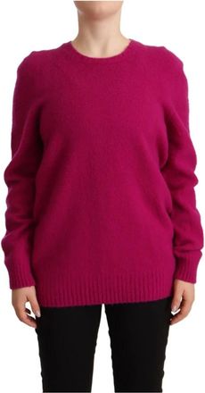 Drumohr Femme, Pulls, Rose, Taille: 48 FR Long Sleeves Sweater