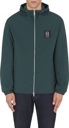 A|X Armani Exchange Unisex Basics by Armani Nylon-Jacke Jacket, Green Gables, M