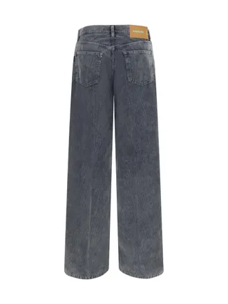 Haikure Womens Bethany Velvet Pier Pants Grey Cotton Jean