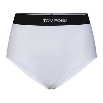 Tom Ford Femme, Sous-v&ecirc;tements, Blanc, Taille: 40 FR Modal Signature Briefs