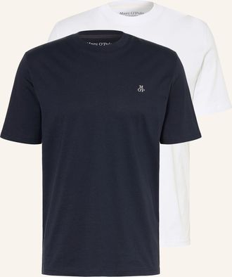 Marc O'Polo Marc Opolo 2er-Pack T-Shirts blau