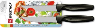 W&uuml;sthof W&uuml;sthof 9341 Messerset, Stahl, schwarz, 2 Einheiten