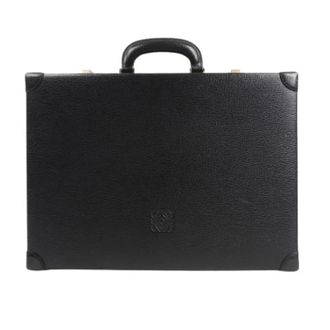 Loewe unisex, Pre-owned, Noir, Taille: ONE Size Sac de voyage Anagram en cuir Pre-owned