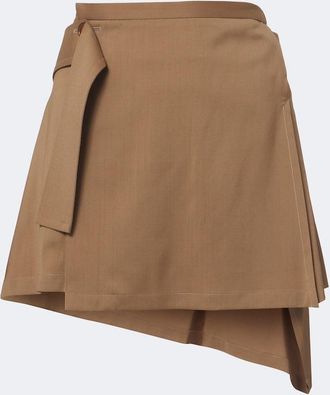 Vivienne Westwood Kilt asym&eacute;trique Meghan en laine vierge