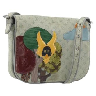 Louis Vuitton Pre-owned Monogram Mini Canvas Umh&auml;ngetasche - - Pre-owned - Damen - Grau - ONE SIZE