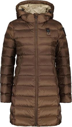 Blauer Daunenmantel Agnes - - Coats - Damen - Braun - M